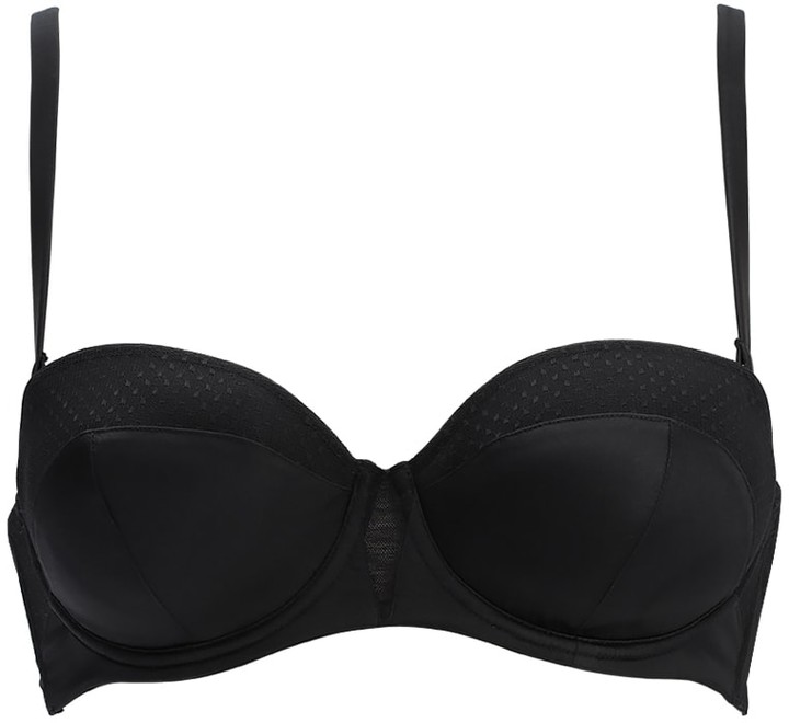 NOELLE WOLF Bond Silk & Mesh Bra W/underwire - ShopStyle