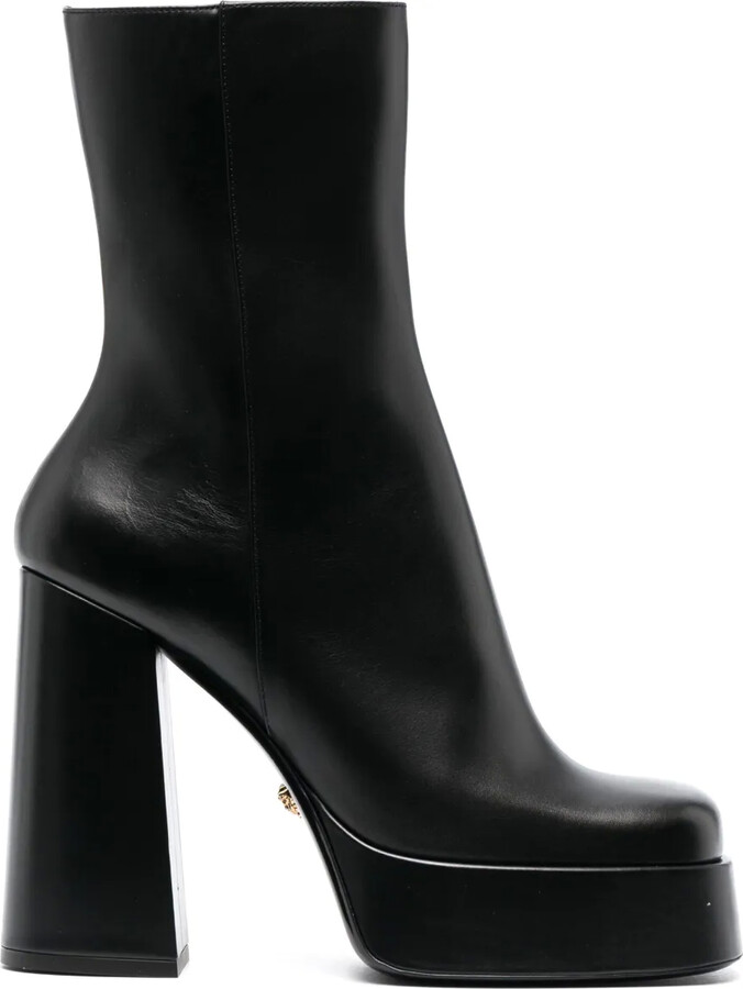 Versace Aevitas 120mm single-platform boots - ShopStyle
