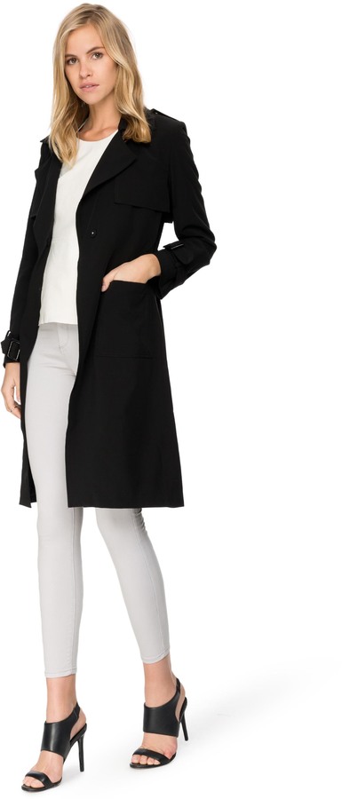 Glamorous Gla Flasher Light Trench Coats & Jackets - ShopStyle