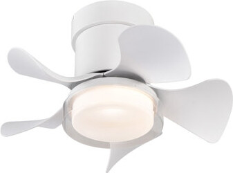 Wrought Studio 21 Inch Ceiling Fan With 3 Color Temperatures Light And ...