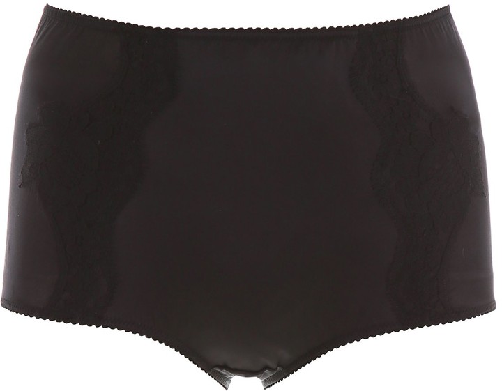 Dolce & Gabbana Lace Insert Briefs - ShopStyle Panties