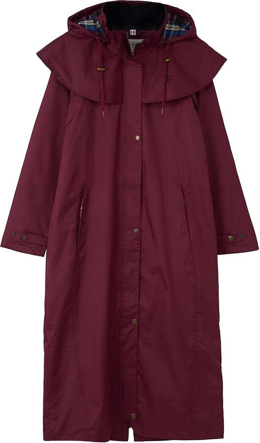 LightHouse - Womens Outback Full Length Waterproof Raincoat - Berry ...