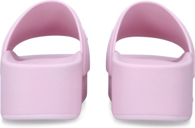 Givenchy Logo Platform Slides - ShopStyle