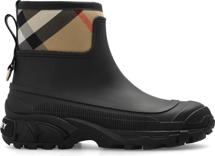 Burberry ‘Ryan’ Rain Boots - Black - ShopStyle
