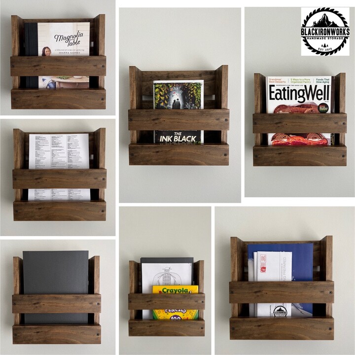 Wooden Magazine Storage Solutions