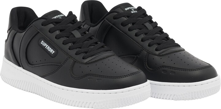 Superdry Code Faux Leather Basketball Shoe - ShopStyle