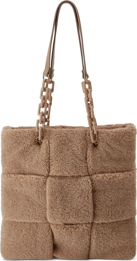 INC International Concepts Dhanna Quilted Sherpa Tote, Created for Macy ...