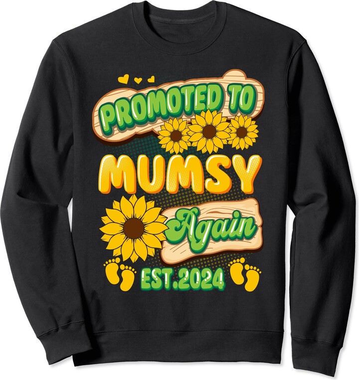 Promote To Mumsy Mom 2024 MOM-LQ Mumsy Mom Shirt - Mumsy Mom 2024 ...