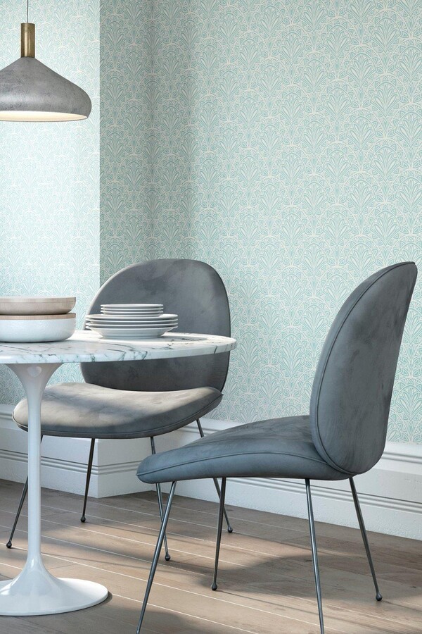 Hoopla Walls Deco Fan Matt Wallpaper - ShopStyle