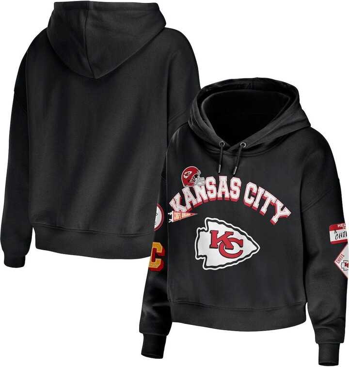 Women's WEAR by Erin Andrews Black Kansas City Chiefs Plus Size Modest ...