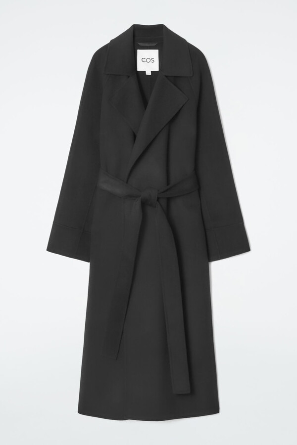 COS Belted Double-Faced Wool Coat - ShopStyle