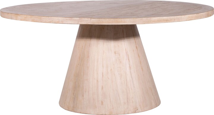 Karina Living Antonio 65" Round Reclaimed Pine Cone Shaped Pedestal ...