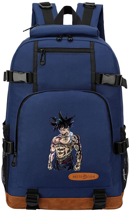 Leegt Anime Travel Bag Dragon Ball 17 Inches Anime Backpack For School ...