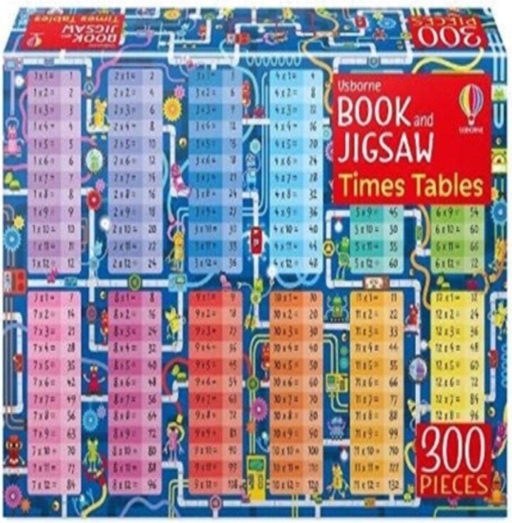 Sam Smith Usborne Book and Jigsaw Times Tables Book - ShopStyle Arts ...
