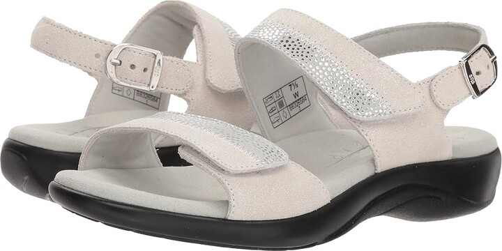 SAS Nudu Strap Sandals (Silver Mist) Women's Shoes - ShopStyle