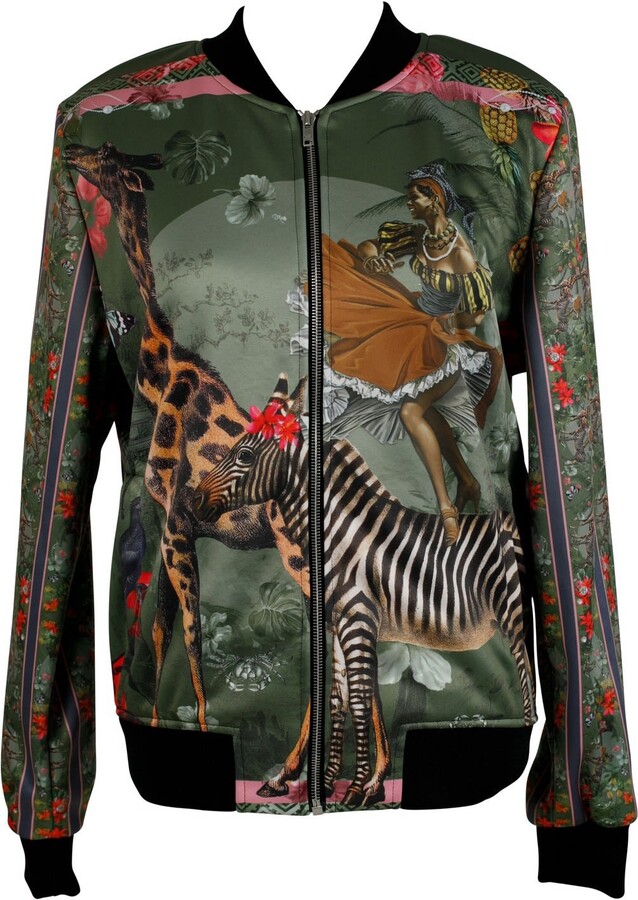 Myrtle & Mary Riri Bomber-Green - ShopStyle