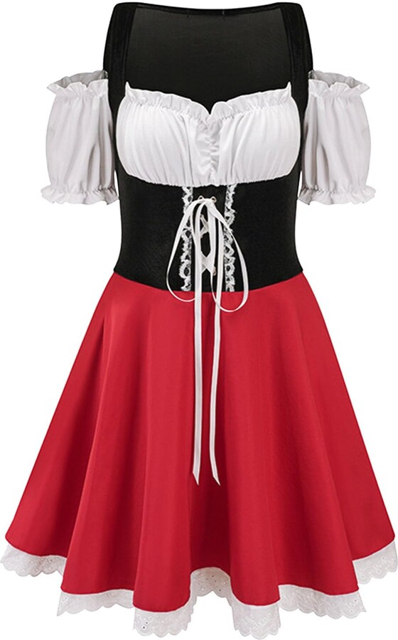 generic Dirndl Women's Oktoberfest Costumes - ShopStyle Tops