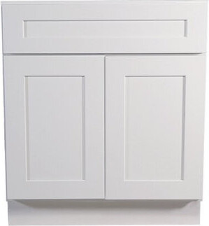 L&C Cabinetry 24 Inch Kitchen Base Cabinet Shaker Style - ShopStyle