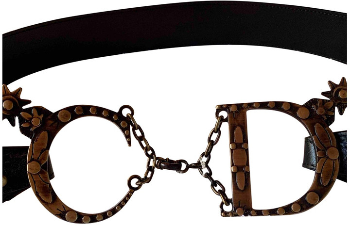 Christian Dior Black Python Belts - ShopStyle Clothes and Shoes