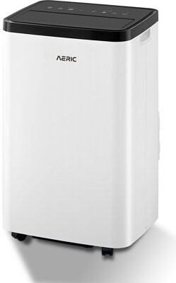 Aeric 10,000 BTU SACC (14,000 BTU Ashrae) Portable Air Conditioner with Heat for up to 700 Sq ...