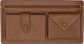 MÉTIER Brown Inside Out Wallet - ShopStyle