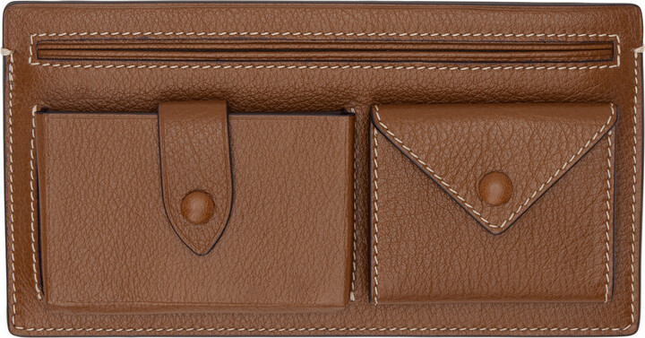 MÉTIER Brown Inside Out Wallet - ShopStyle