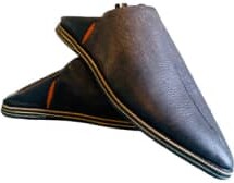 Moor Souq L'oasis Midnight | Handmade Balgha Leather Mules - ShopStyle