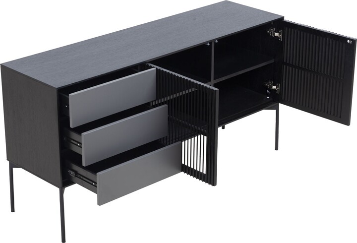 Ninedin 62 4 Dresser Tv Stand Entertainment Center Coffee Bar Cabinet