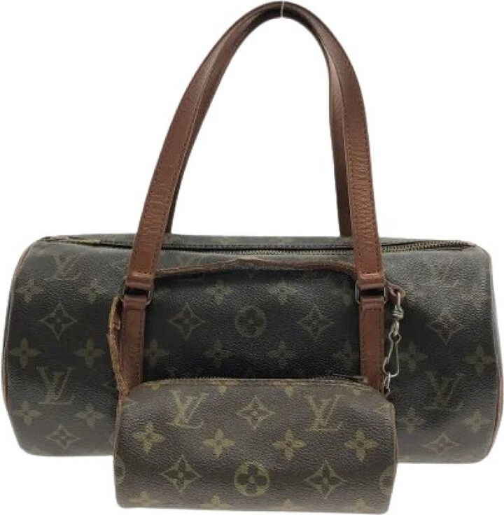 Louis Vuitton Papillon leather handbag - ShopStyle Shoulder Bags