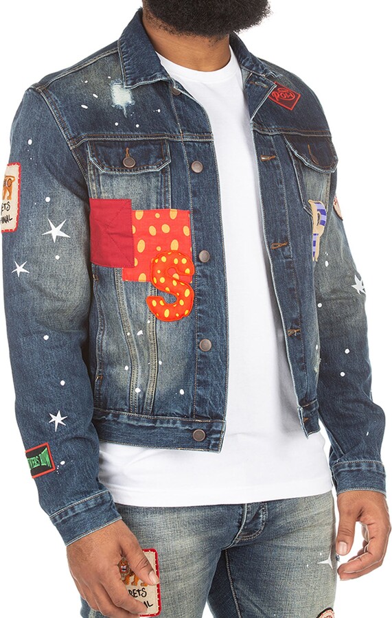 STRIVERS ROW Welterweight Patch Denim Jacket - ShopStyle