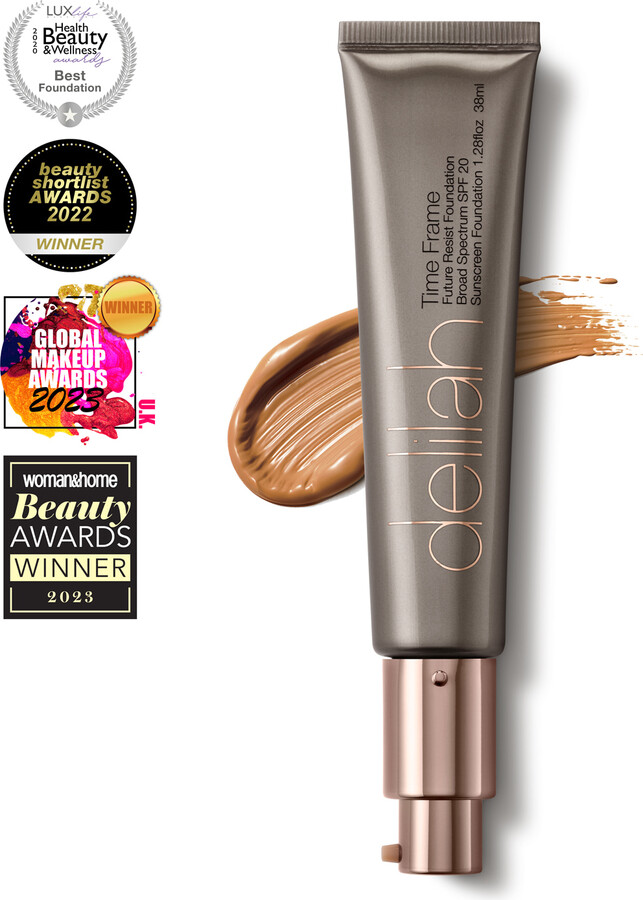 Delilah Time Frame Future Resist Foundation With Spf - Nutmeg - ShopStyle