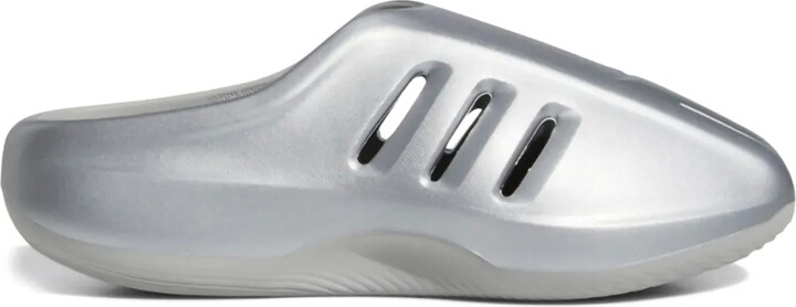 adidas adiFOM IIInfinity "Metallic Silver" slides - ShopStyle