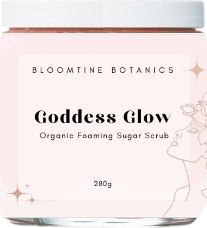 Bloomtine | Earth Angel Hq Pink / Purple / Gold Indulgent Goddess Glow Foaming Scrub - Coconut ...