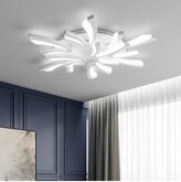 Living and Home Unique V-Shaped LED Semi Flush Ceiling Light - ShopStyle