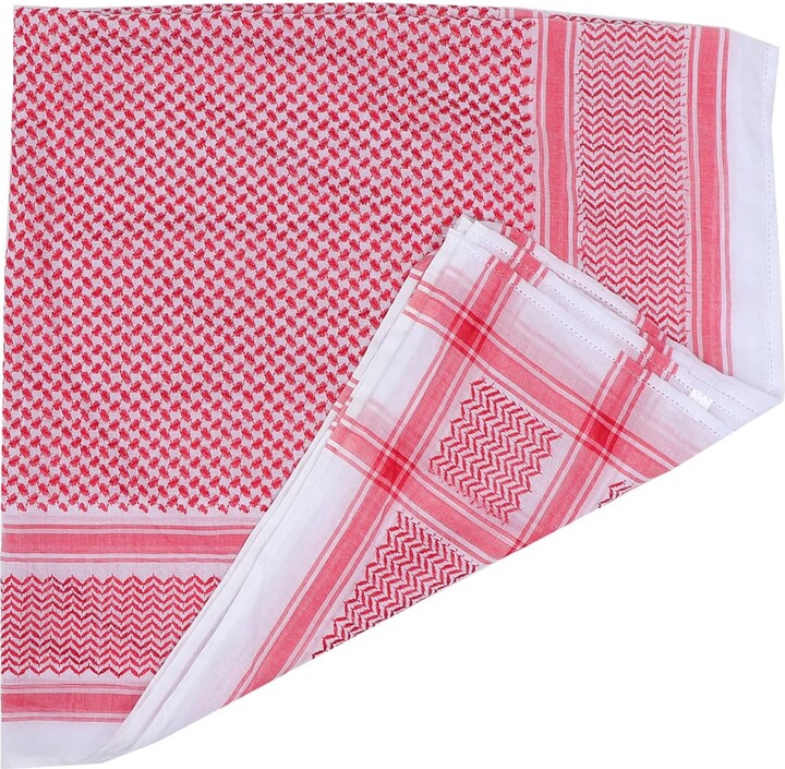 VALICLUD Arab Scarf Men Red Islamic Head Scarf Men Men Cover Shawls ...