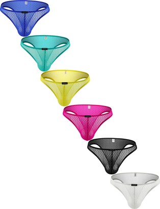 iKingsky Brazilian Back Briefs The Lace Half Back Bikini Underwear Sexy ...