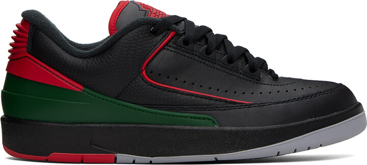 Nike Jordan Black Air Jordan 2 Low Origins Sneakers - ShopStyle