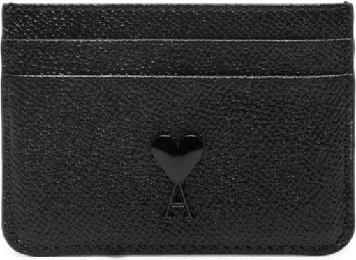 AMI Paris PARIS Ami De Coeur logo-plaque cardholder - ShopStyle