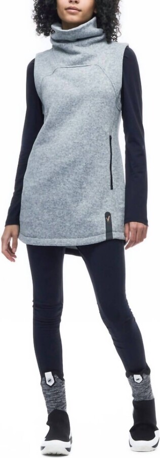 Indyeva Toga Tunic in Grey - ShopStyle Tops