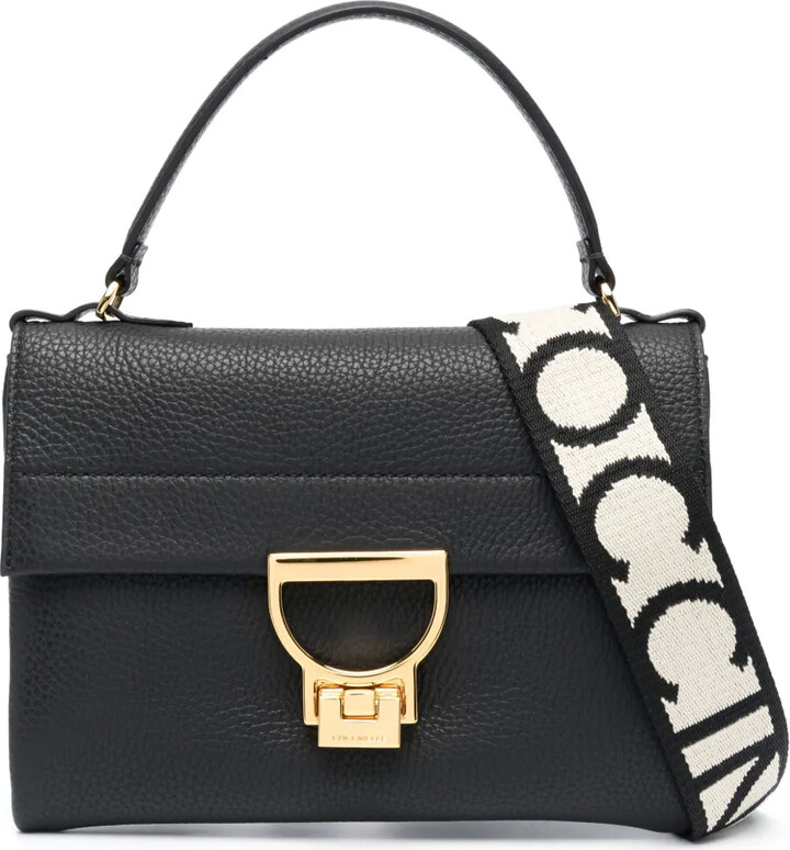 Coccinelle Logo-Strap Shoulder Bag - ShopStyle