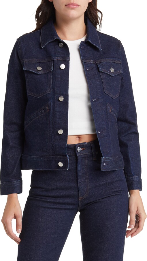 AG Jeans x EmRata Jerrie Denim Jacket - ShopStyle