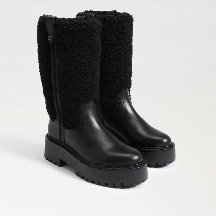Sam Edelman Elfie Shearling Platform Boot - ShopStyle