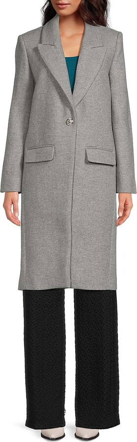 Zadig & Voltaire Monarque Wool Blend Single Button Coat - ShopStyle