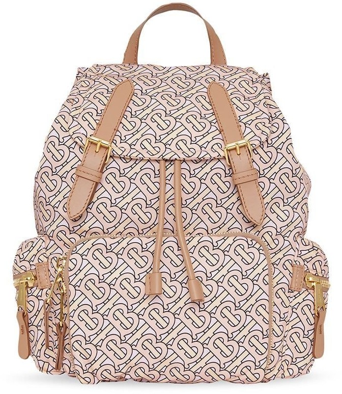 Burberry The Medium Rucksack in a Monogram Print - ShopStyle Backpacks