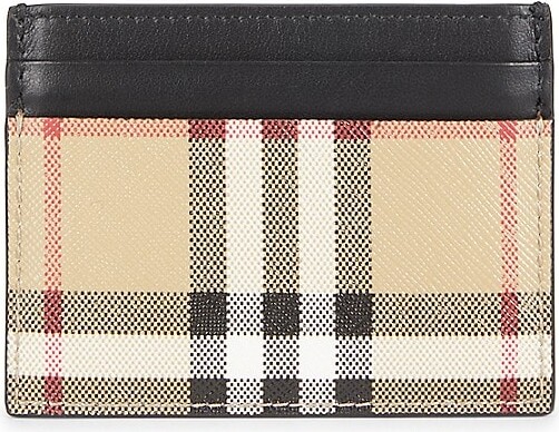 Burberry Check Card Case - ShopStyle
