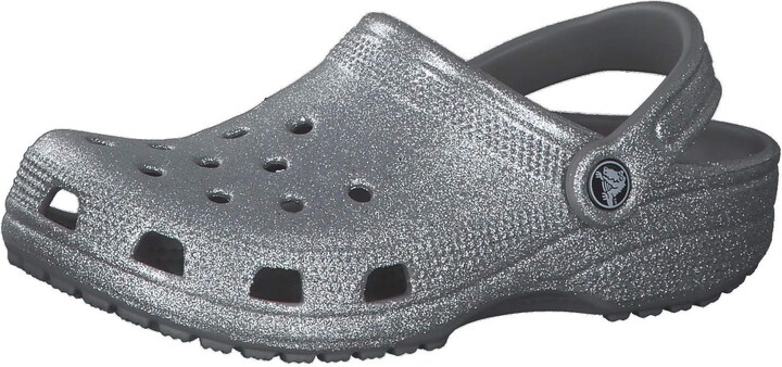 Crocs unisex adult Classic Sparkly Shimmer | Metallic and Glitter Shoes ...