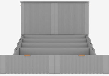 Red Barrel Studio Sykes Murphy Bed Wall Bed with drawer and a set of ...