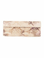 Nancy Gonzalez Iridescent Python Clutch - ShopStyle
