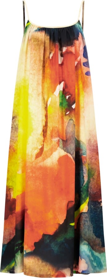 Dhara Sheth Dubai Enigma Maxi Swing Slip Dress - ShopStyle