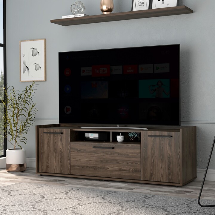 EDWINRAYLLC Modern high quality Tv Stand for TV織s up 55", One Cabinet ...